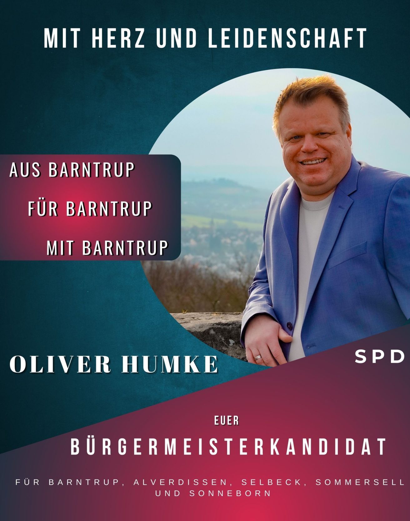 Bügermeisterkandidat: SPD Barntrup zieht mit Oliver Humke in den ...